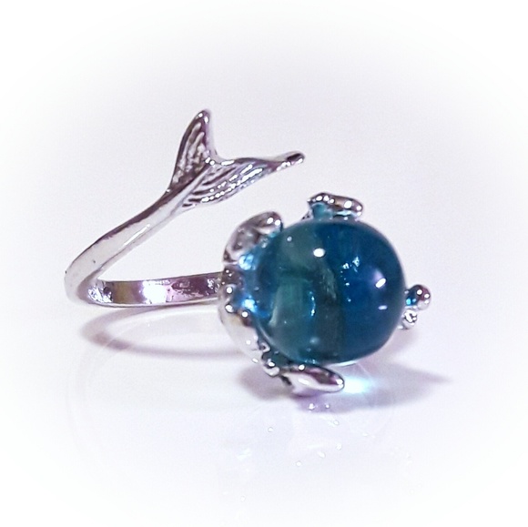 Jewelry | Ocean Waves Mermaid Tail Wrap Around Ring | Poshmark